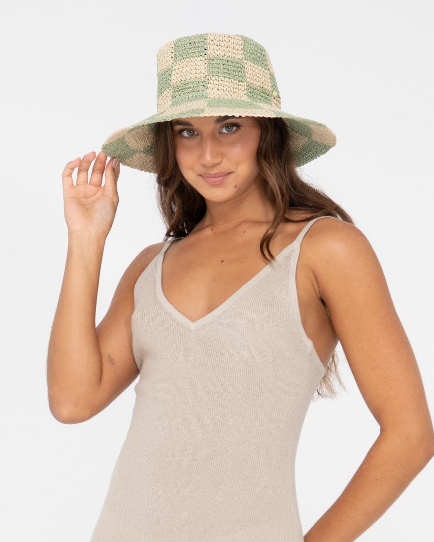Ariel Straw Bucket Hat | Chances Surf NZ