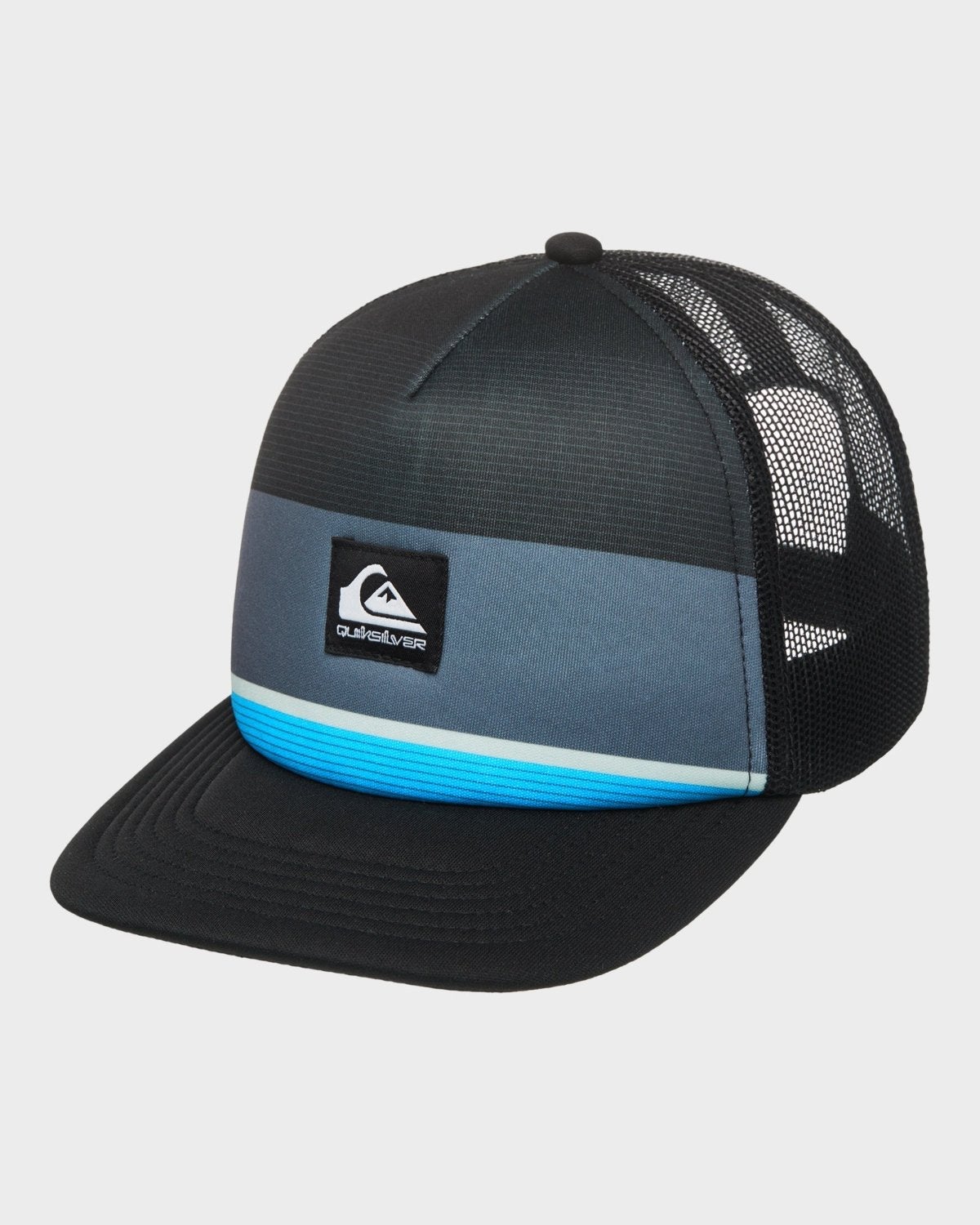 Boys Emu Coop Cap in Black Stripe | Chances Surf NZ
