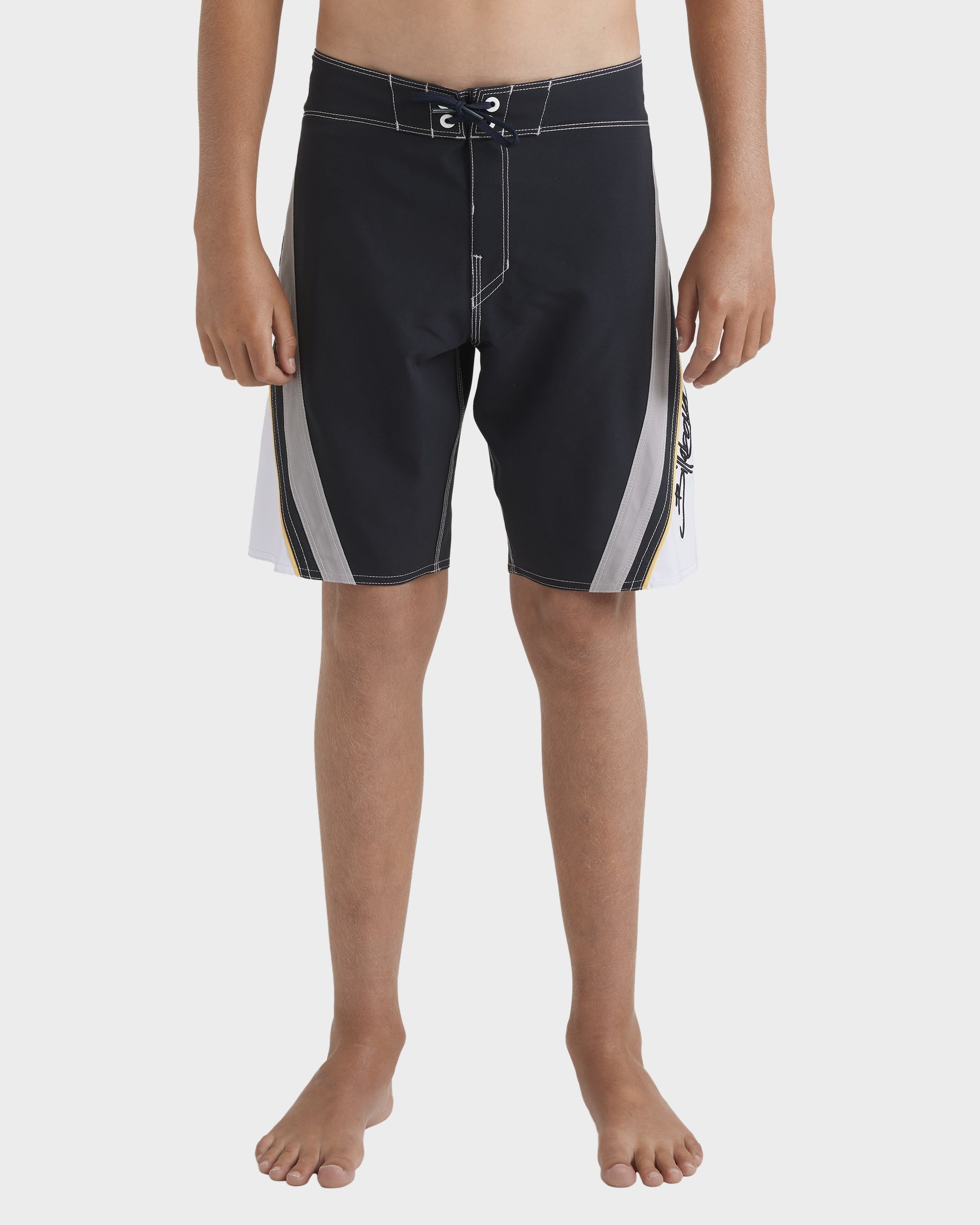 Boys Fluid 2k Pro Boardshort in Dark Navy | Chances Surf NZ
