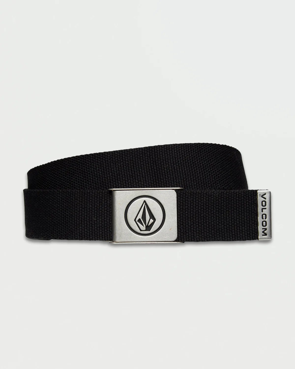 Circle Stone Web Belt in Black | Chances Surf NZ