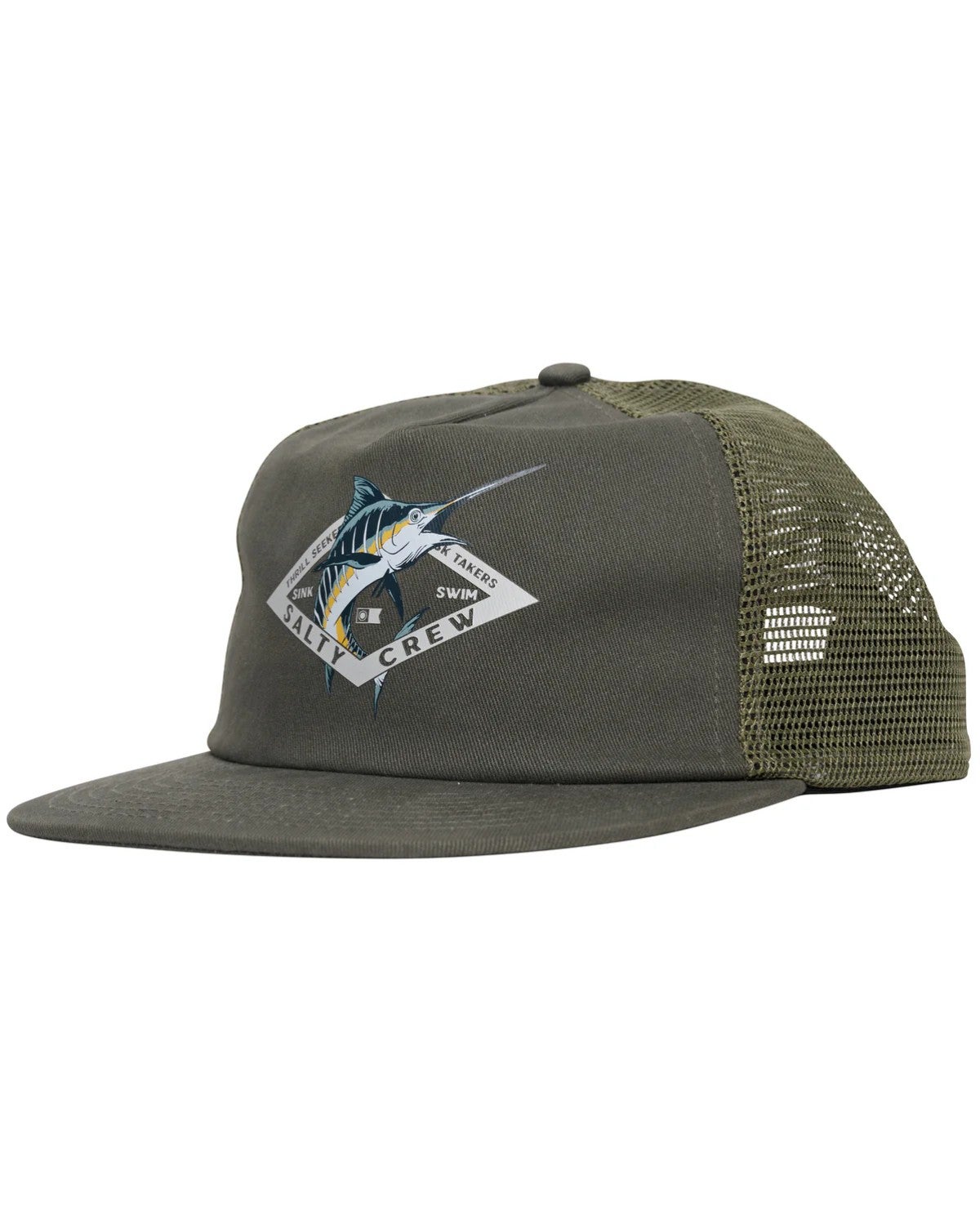 Diamond 5 Panel Trucker Cap | Chances Surf NZ