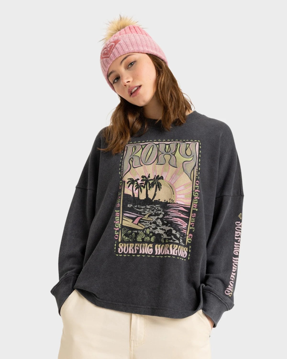 Eastside Midweight Jumper in Phantom | Chances Surf NZ