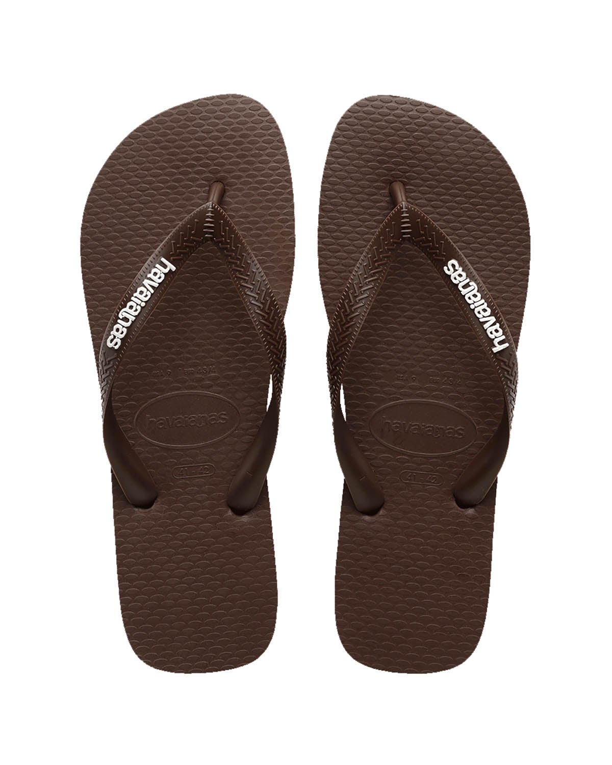 Havaianas Logo Filete in Dark Brown | Chances Surf NZ