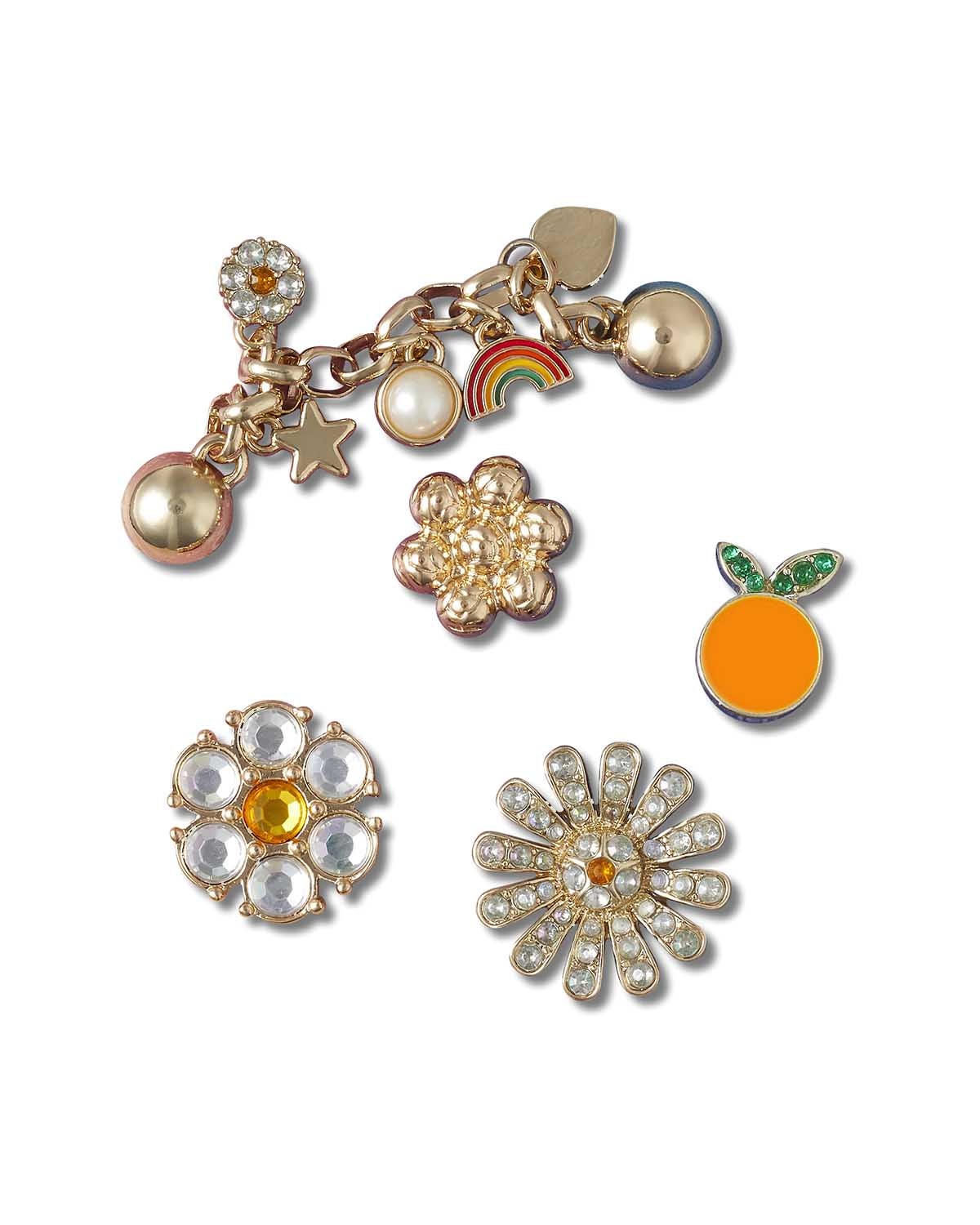 Jibbitz Everything Nice Gem Mix 5 Pack | Chances Surf NZ