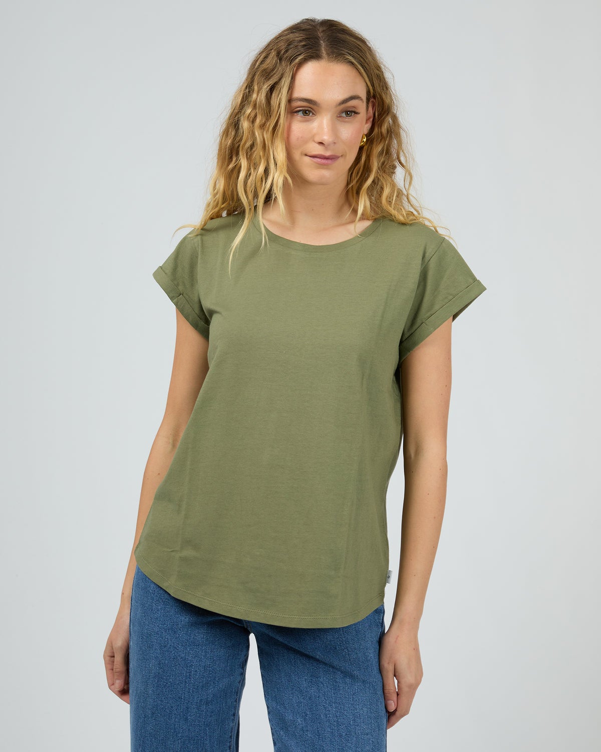 Lucy Tee in Khaki | Chances Surf NZ