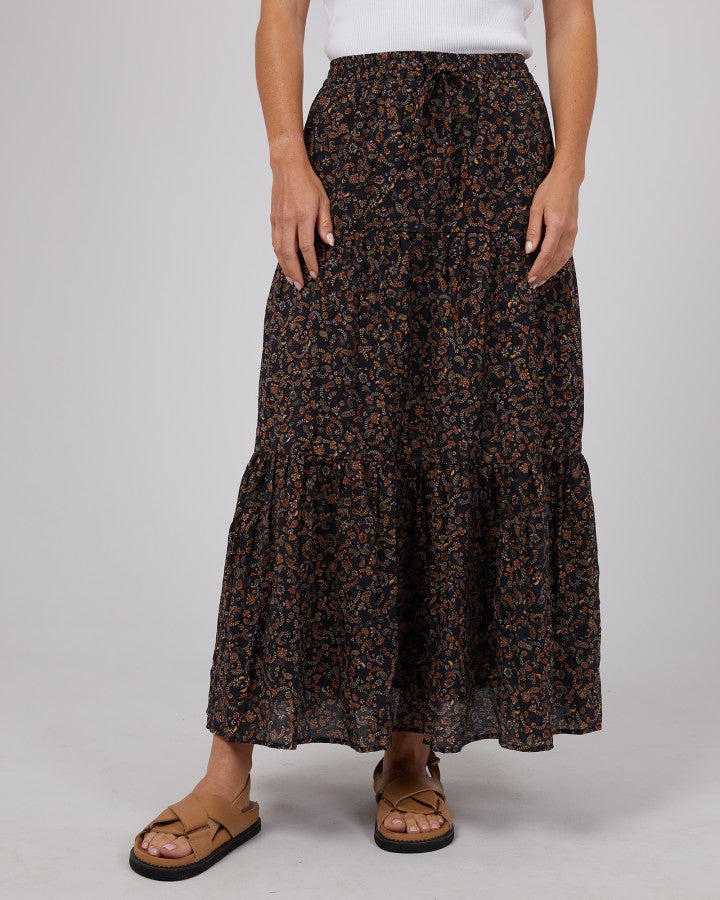 Pip Maxi Skirt in Print | Chances Surf NZ