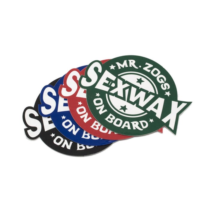 Sexwax Onboard Sticker 4.5" in | Chances Surf NZ
