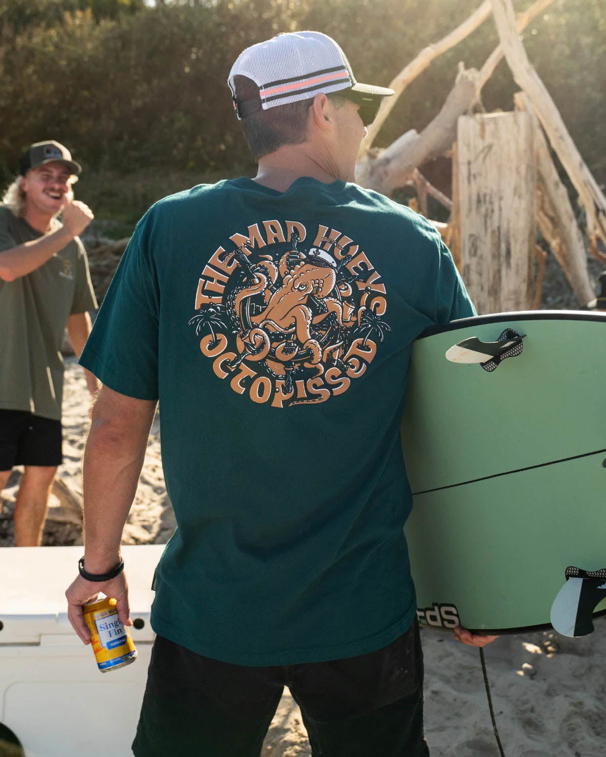 Tropic Octopissed Tee in Atlantic | Chances Surf NZ